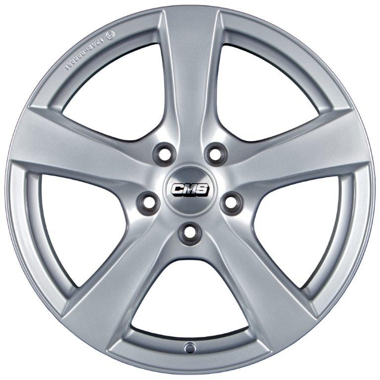 CMS V1 silber 6.5x16 ET46 - LK5/112 ML57.1 | Felge - Alu - RSU.de CMS V1 silber 6.5x16 ET46 - LK5/112 ML57.1 | Felge - Alu - RSU.de