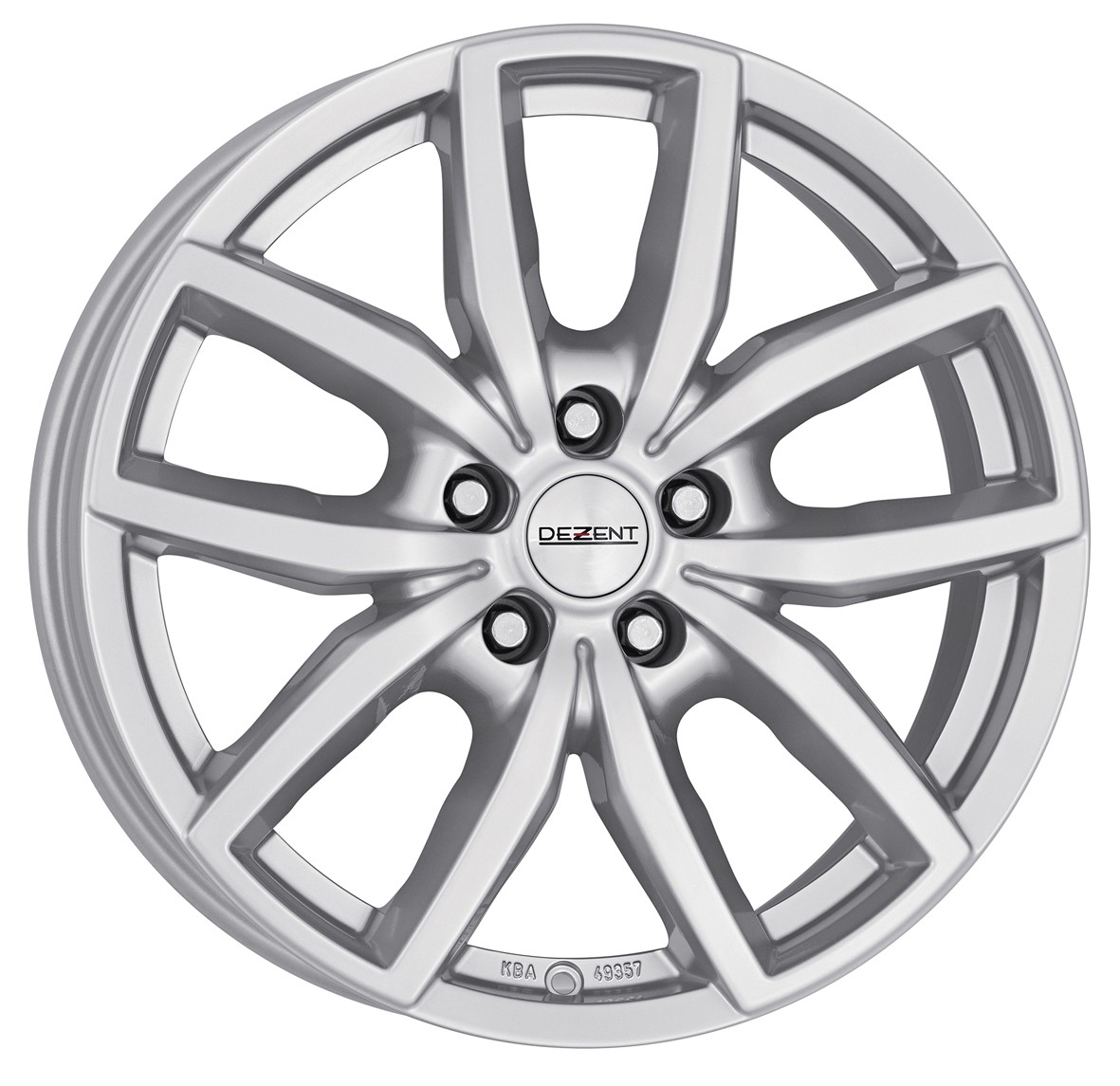 Dezent TE silver 7.5x17 ET43 - LK5/118 ML71.1 | Felge - Alu - RSU.de