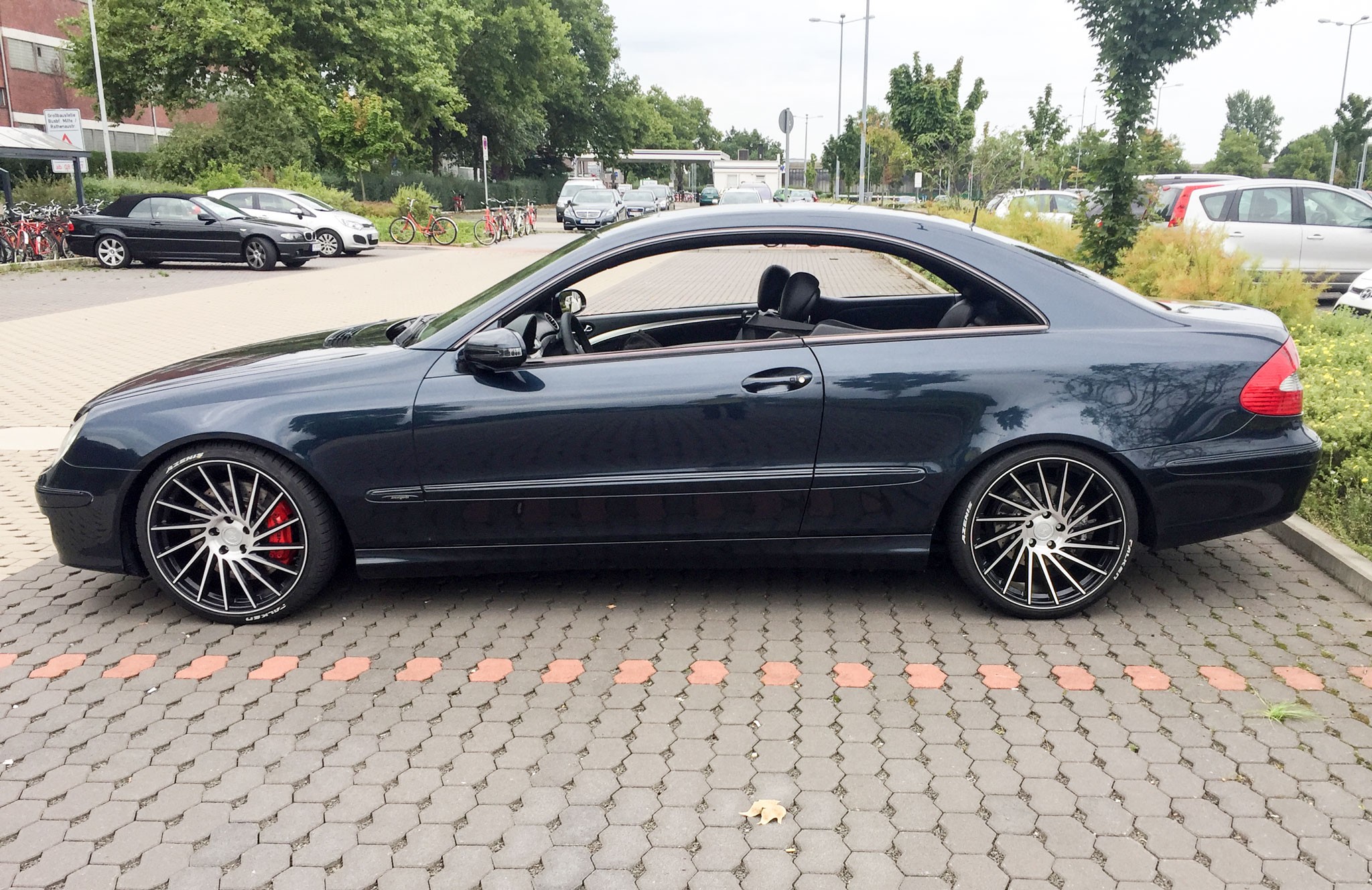 Keskin KT17 Hurricane black front polish 9.5x19 ET30 - LK5/112 ML72.6 ...