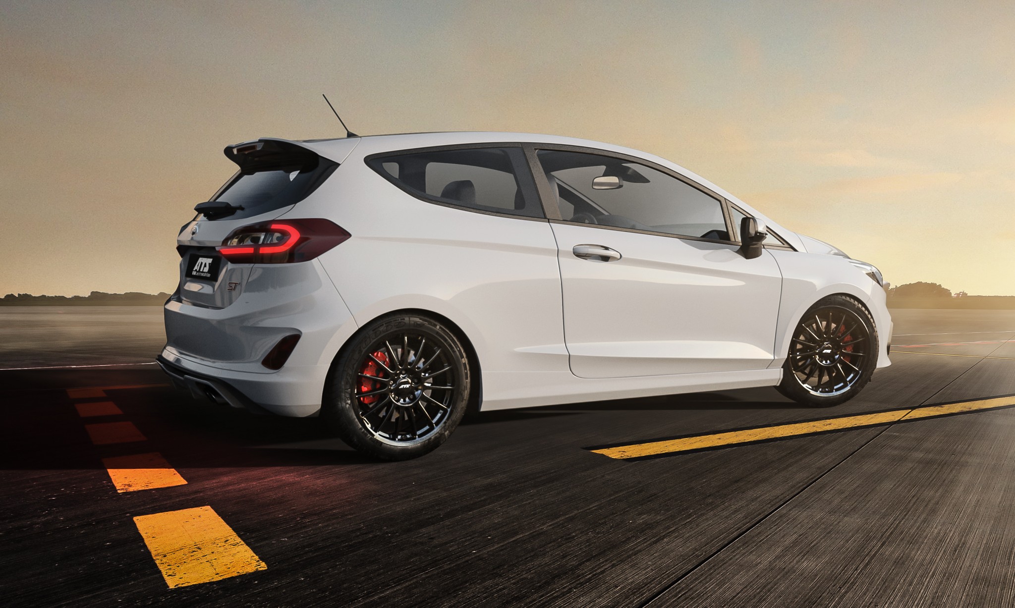 ATS Streetrallye racing-schwarz 7.5x18 ET48 - LK5/112 ML57.1 | Felge ...