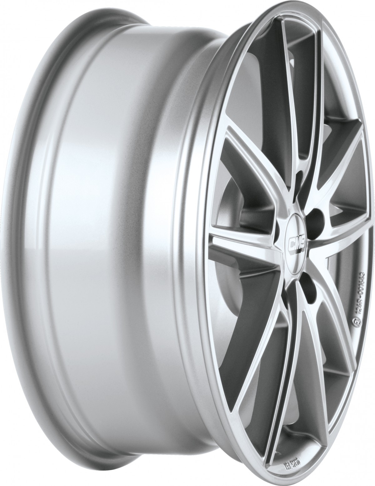 CMS C30 racing silver 7x17 ET50 - LK5/108 ML63.4 | Felge - Alu - RSU.de