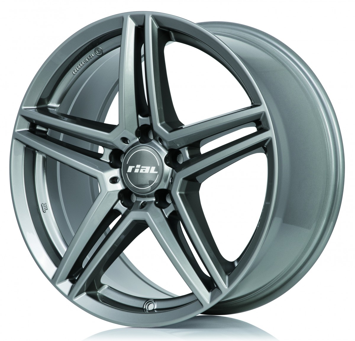 Rial M10 metal-grey 7.5x18 ET49 - LK5/112 ML66.5 | Felge - Alu - RSU.de